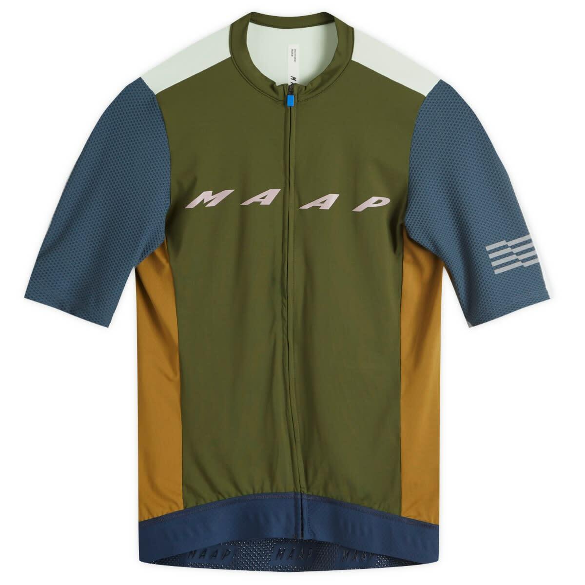 MAAP Men's Evade Off Cuts Pro Jersey in Military Mix MAAP