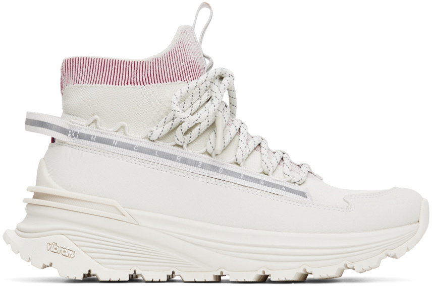 Moncler White Monte Runner Sneakers Moncler