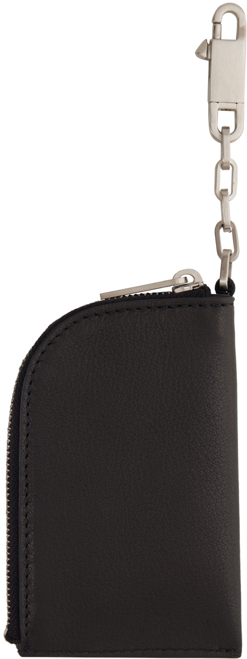 Rick Owens Black Hook Wallet Rick Owens