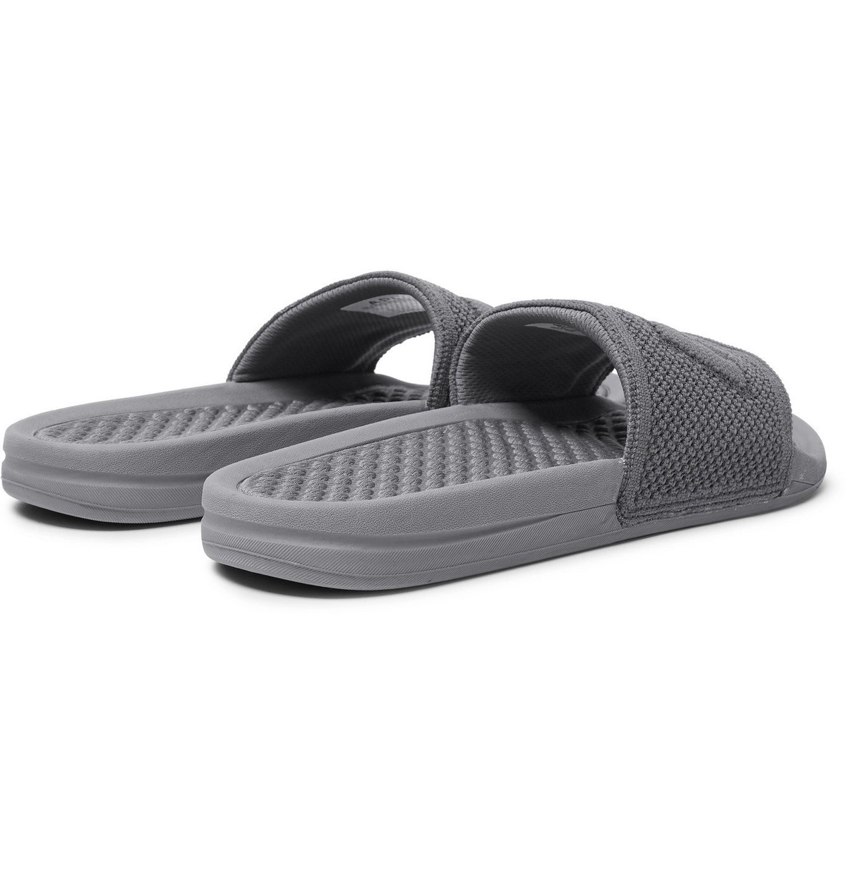 APL Athletic Propulsion Labs - TechLoom Logo-Embossed Slides - Gray APL ...