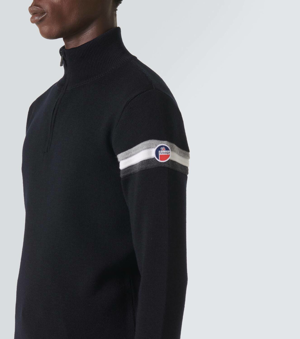 Fusalp Wengen IV wool half-zip sweater Fusalp
