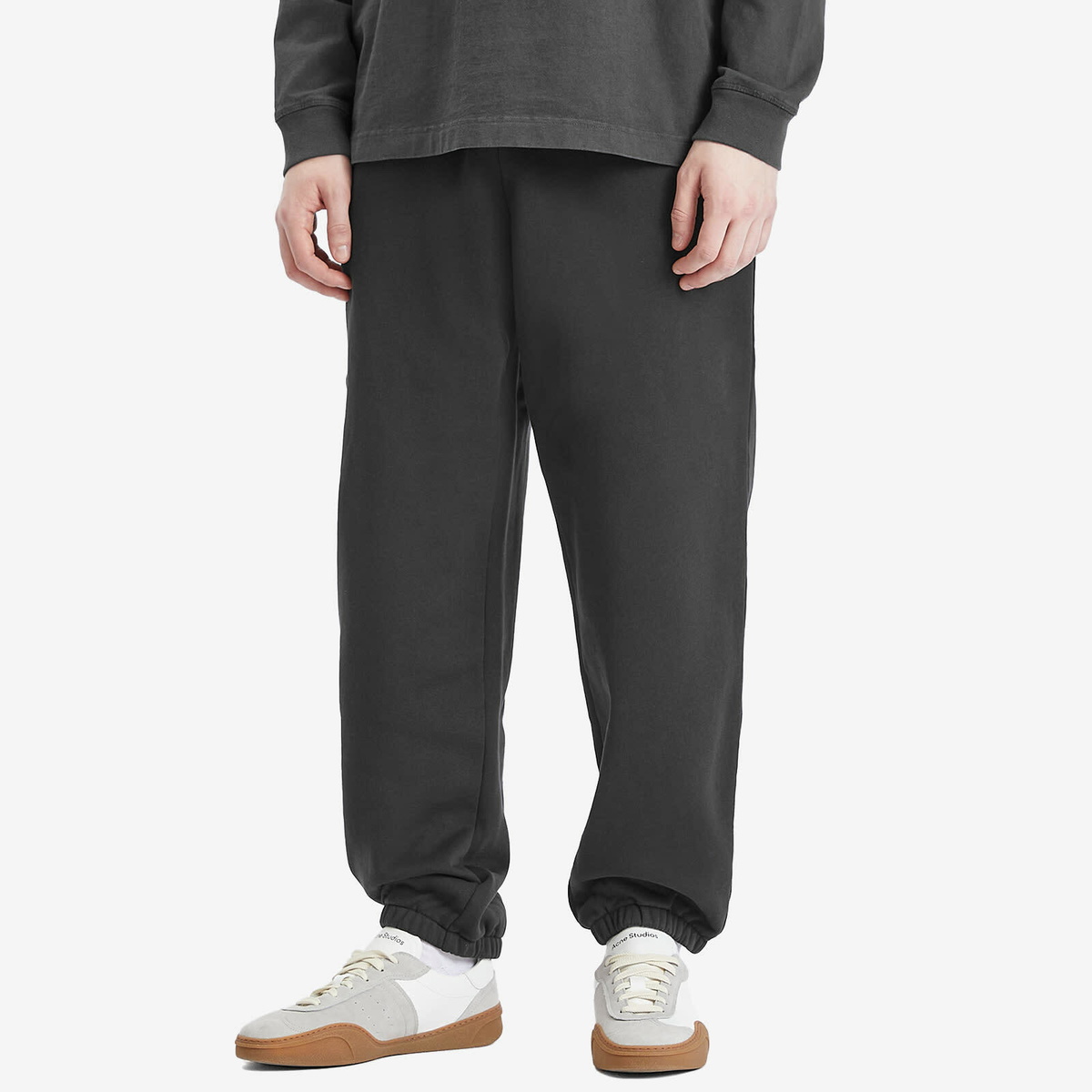 Acne Studios Men's Frack U X Face Sweat Pants in Black Acne Studios