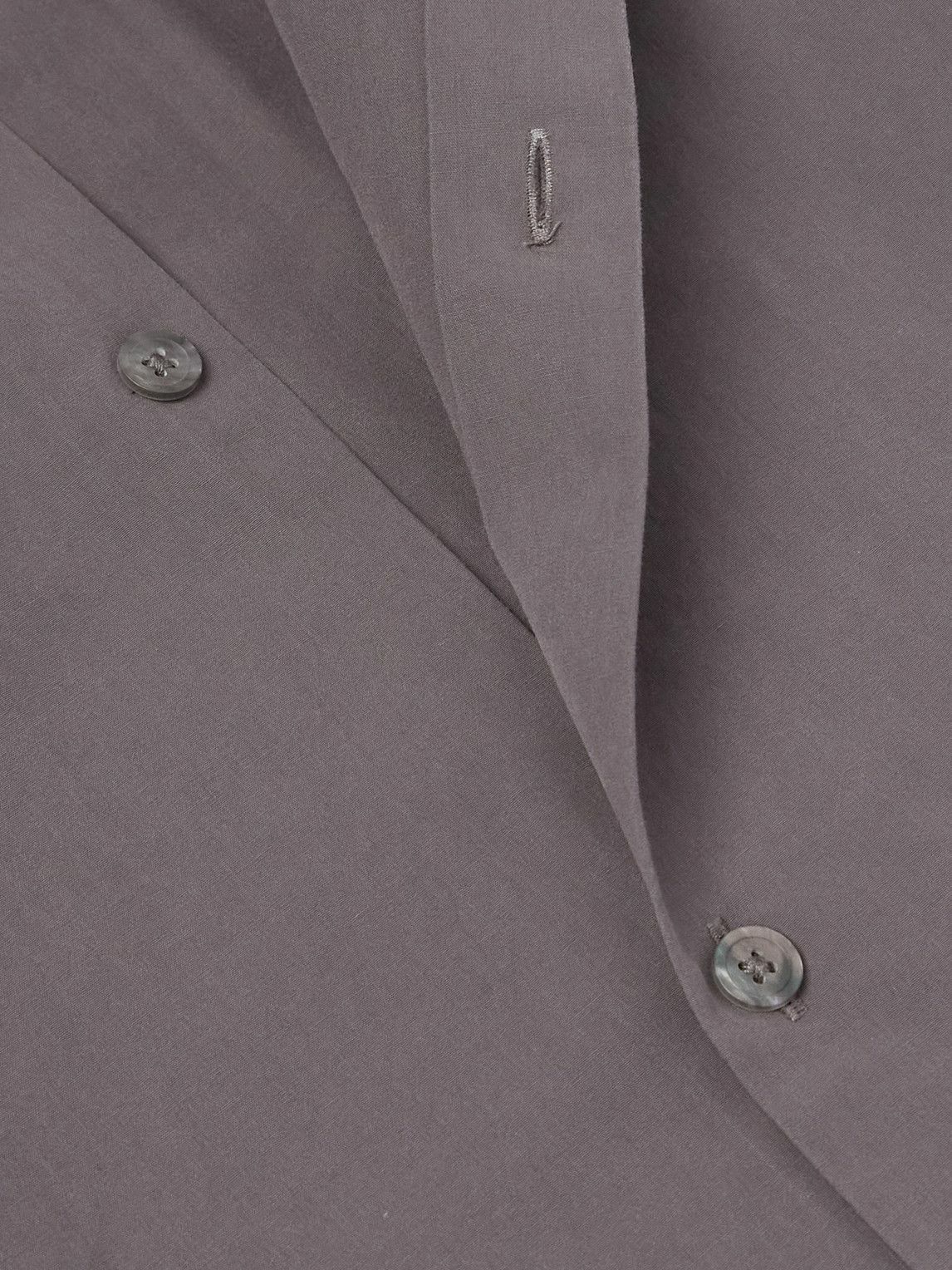 mfpen - Generous Organic Cotton Shirt - Gray mfpen