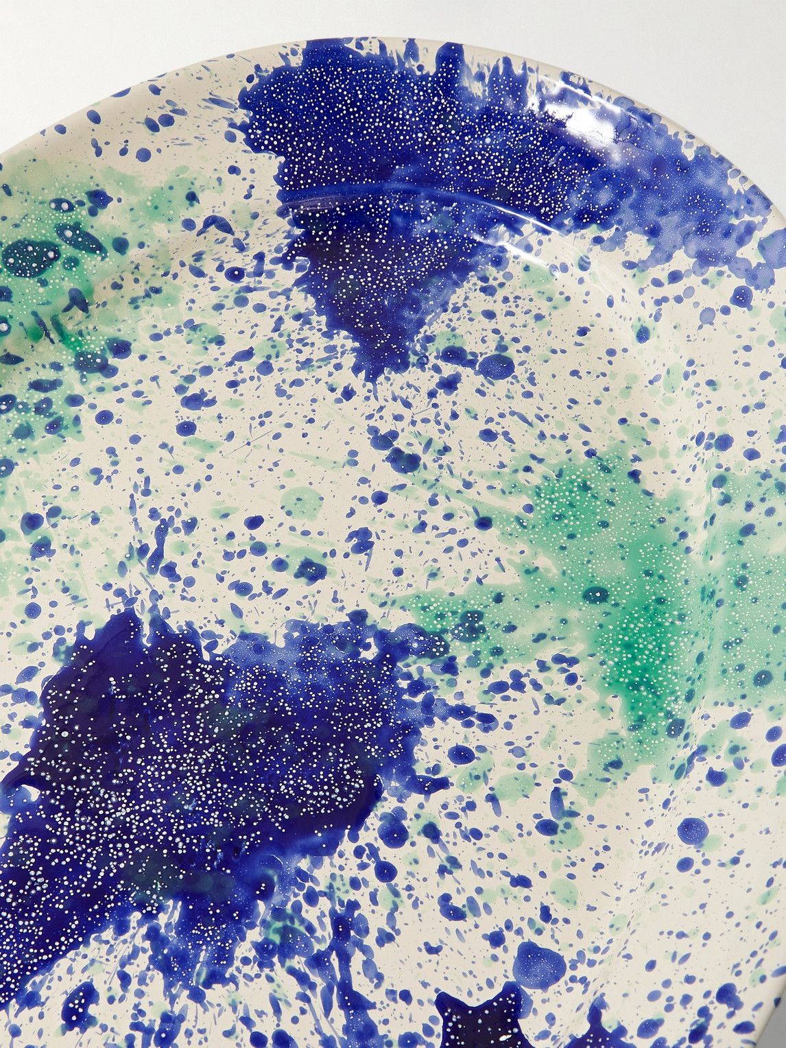 The Conran Shop - Splattered Terracotta Serving Platter The Conran Shop