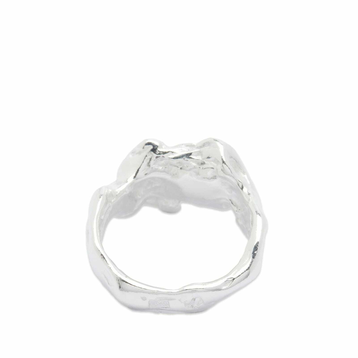 Simuero Women's Ola Ring in Silver/Quartz Simuero