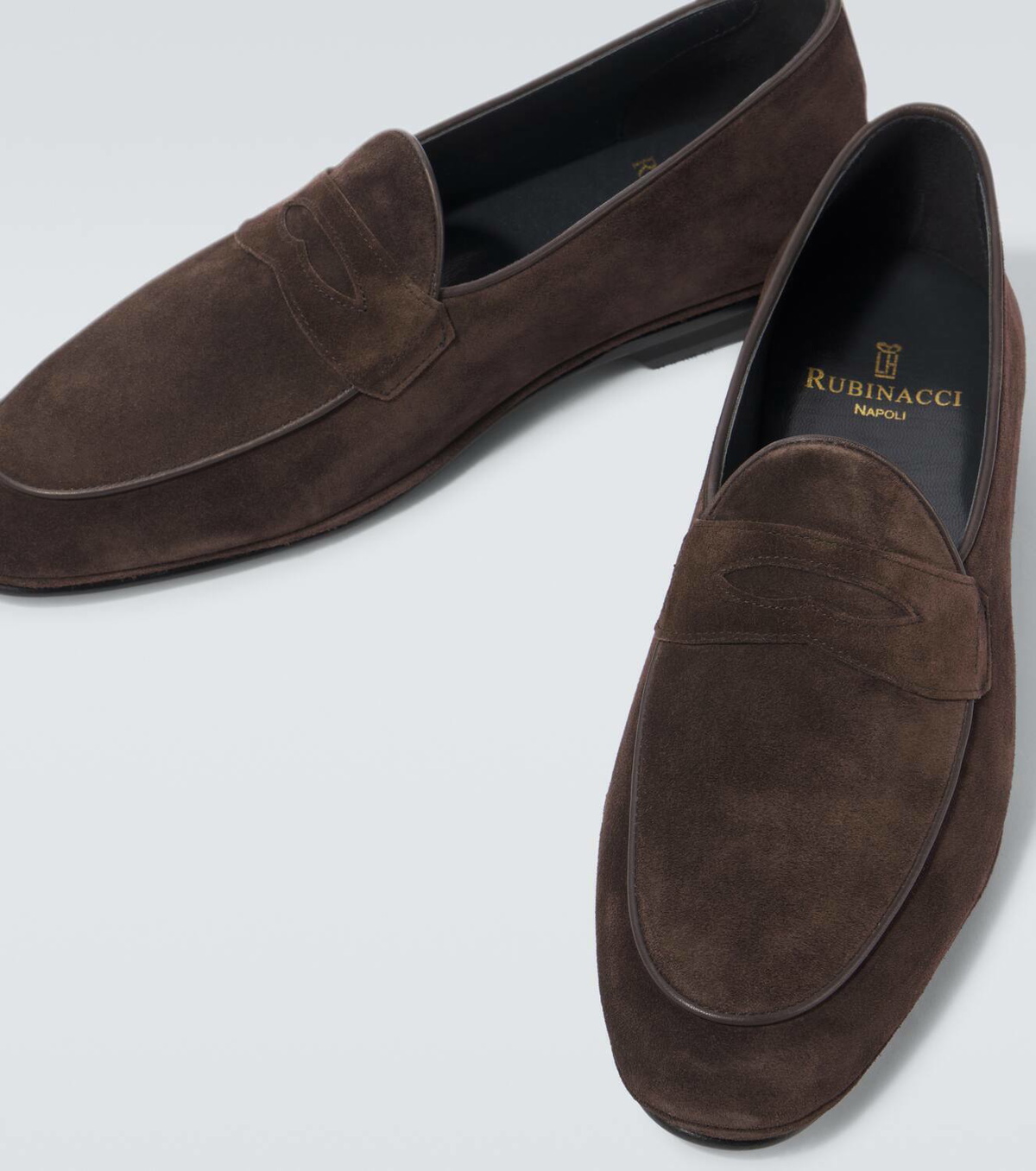Rubinacci Suede loafers Rubinacci