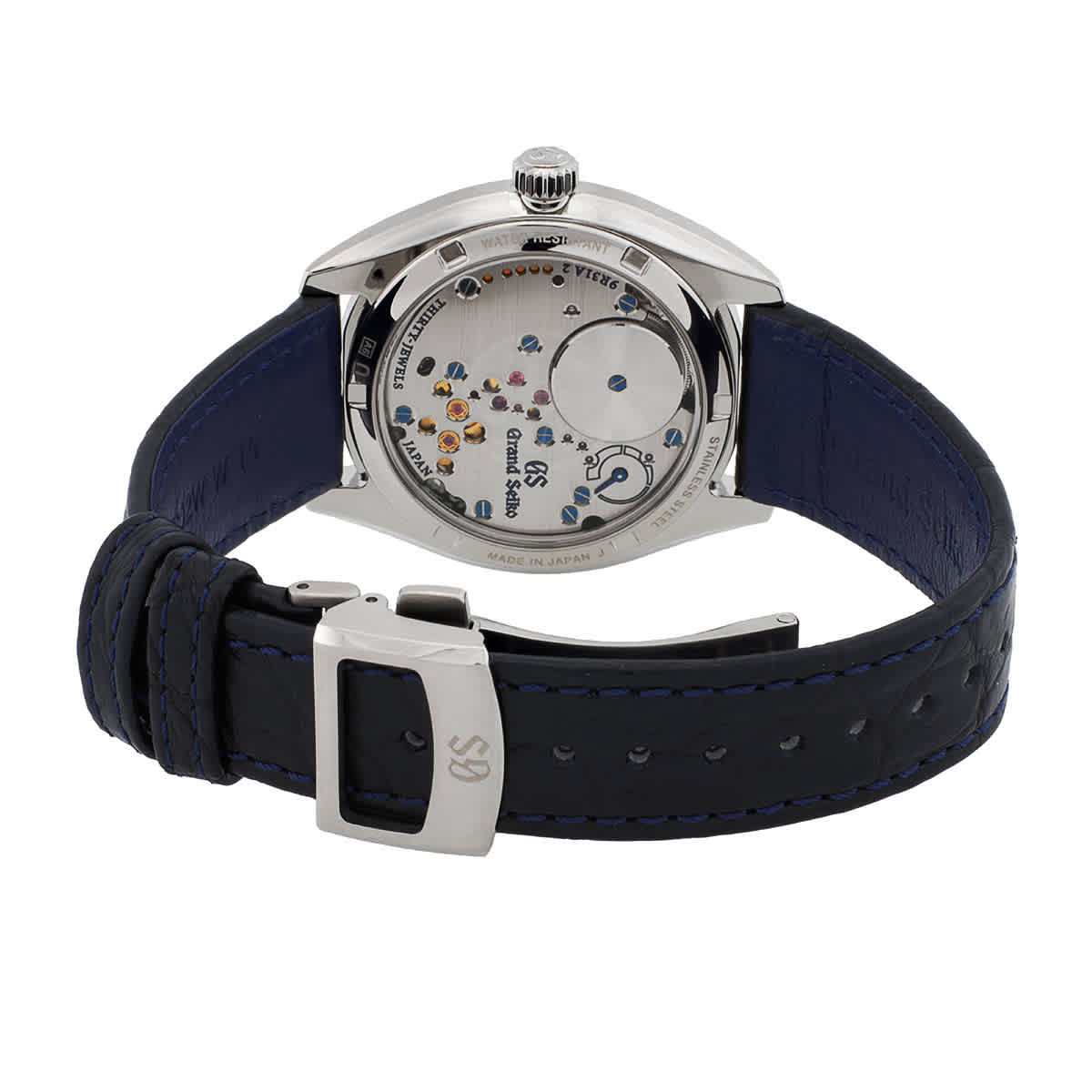 Grand Seiko Elegance Spring Drive ''Omiwatari'' Hand Wind Blue Dial ...