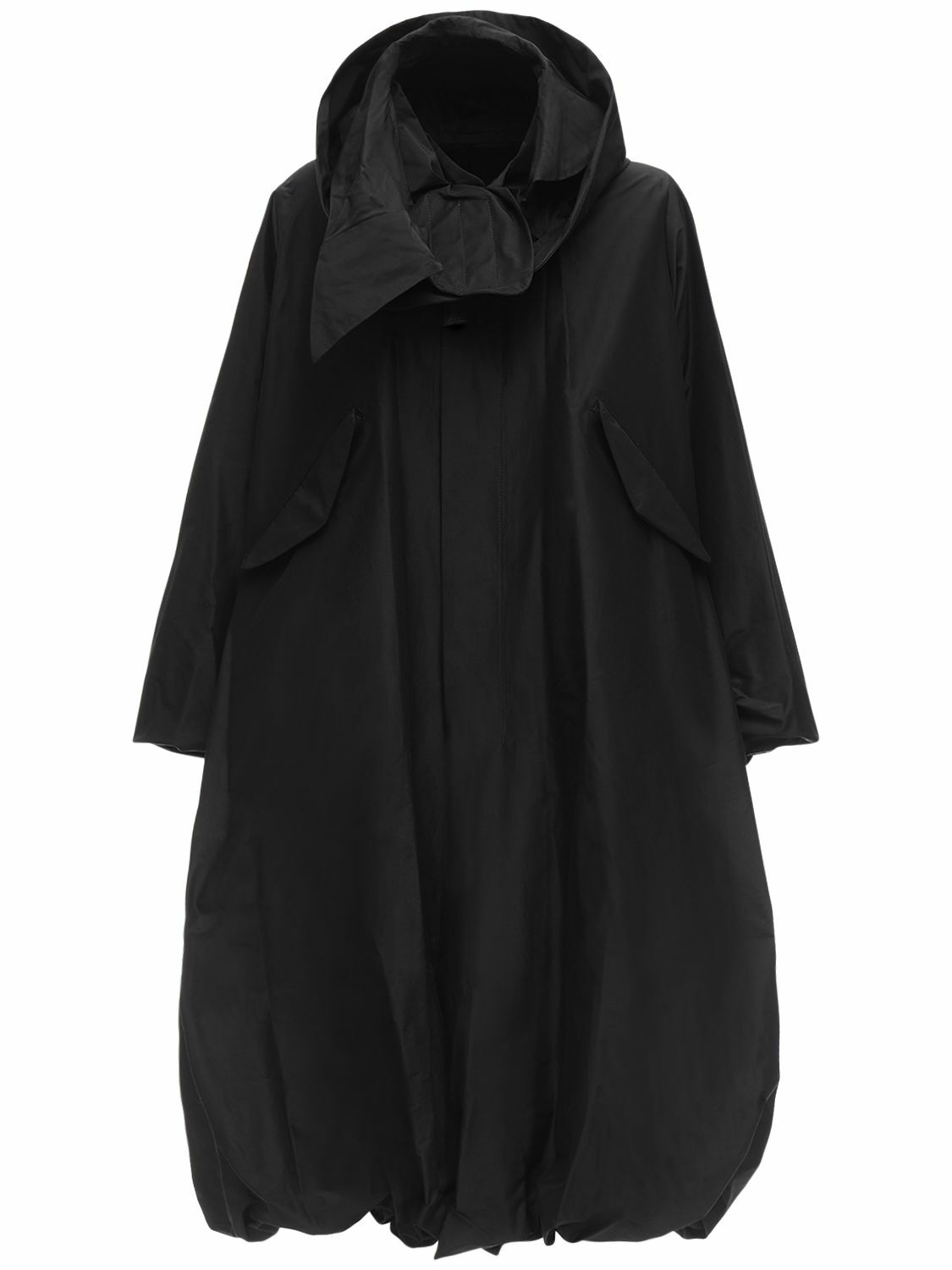 NOIR KEI NINOMIYA Cotton & Silk Taffeta Jacket Noir Kei Ninomiya