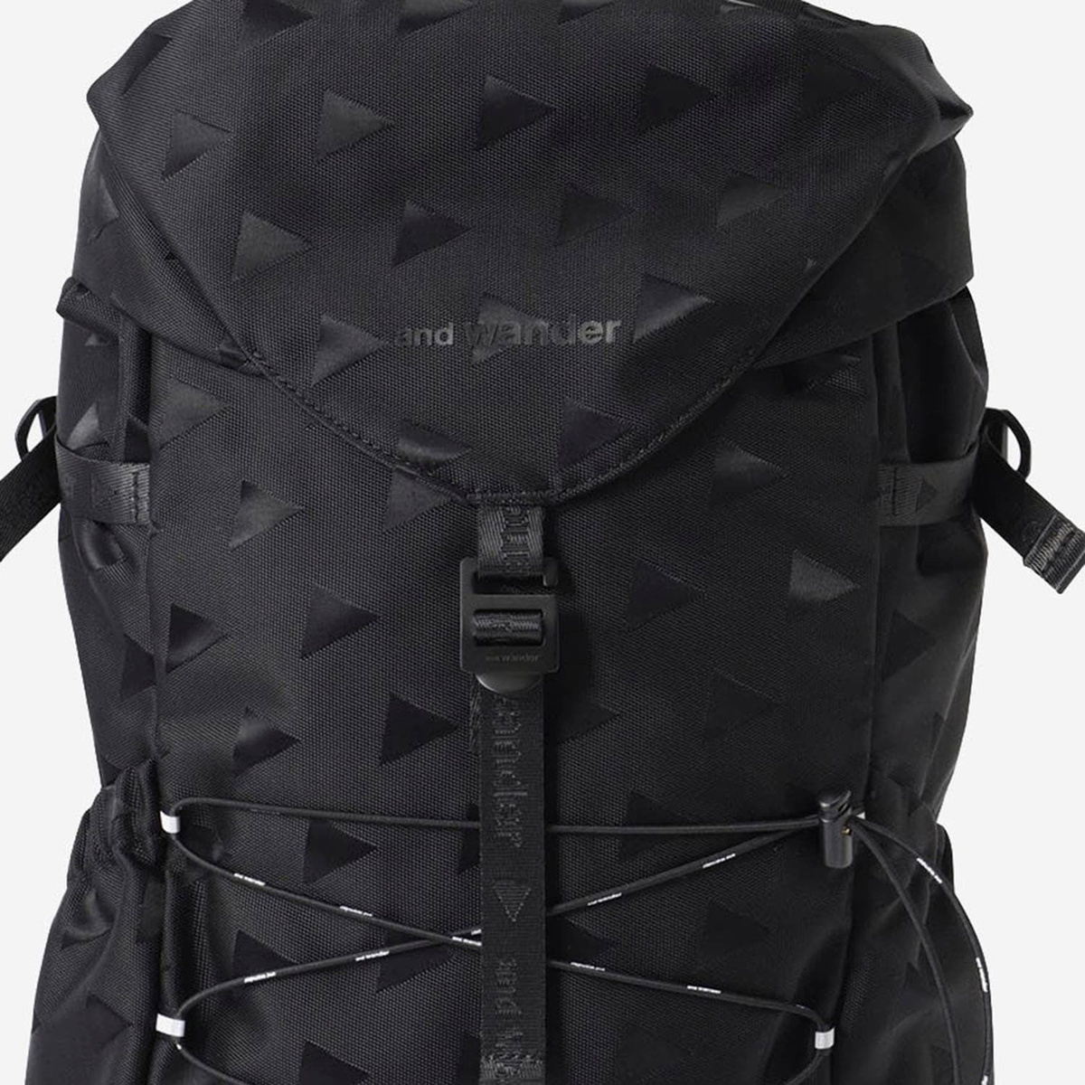 And Wander Nylon Backpack With Logo and Wander