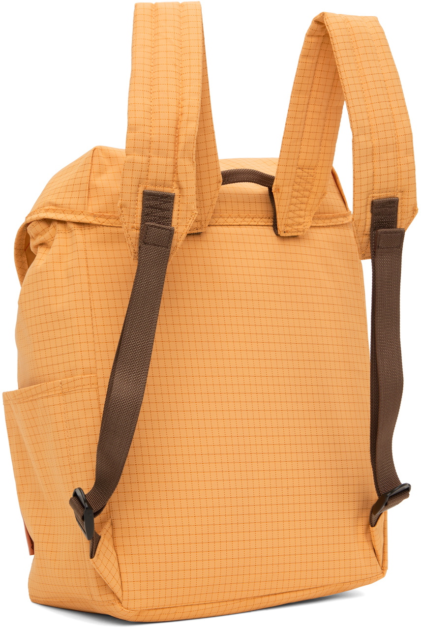 Acne Studios Yellow Ripstop Nylon Backpack Acne Studios
