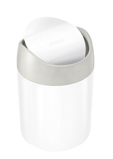 Simplehuman Mini Bin - White simplehuman