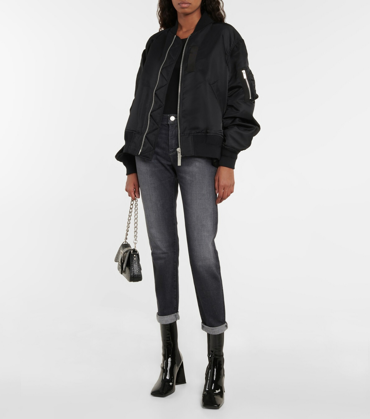 Frame - Le Garcon mid-rise cropped jeans Frame Denim