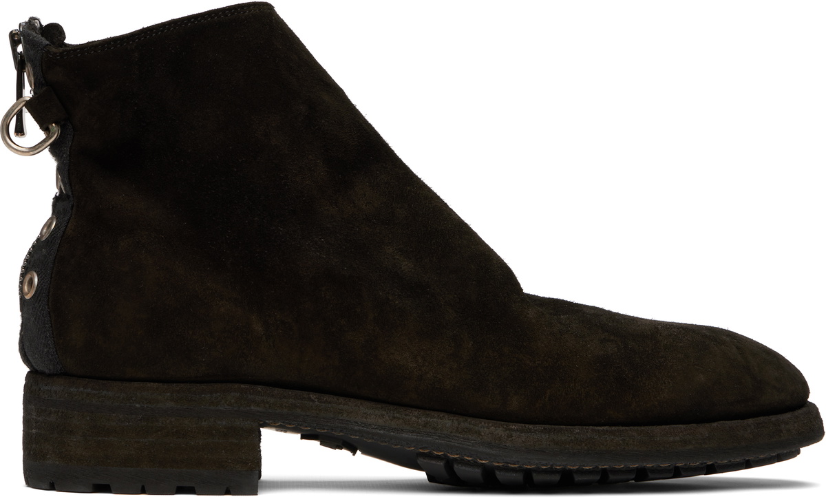 UNDERCOVER Black Guidi Edition UC1E4F01 Boots Undercover