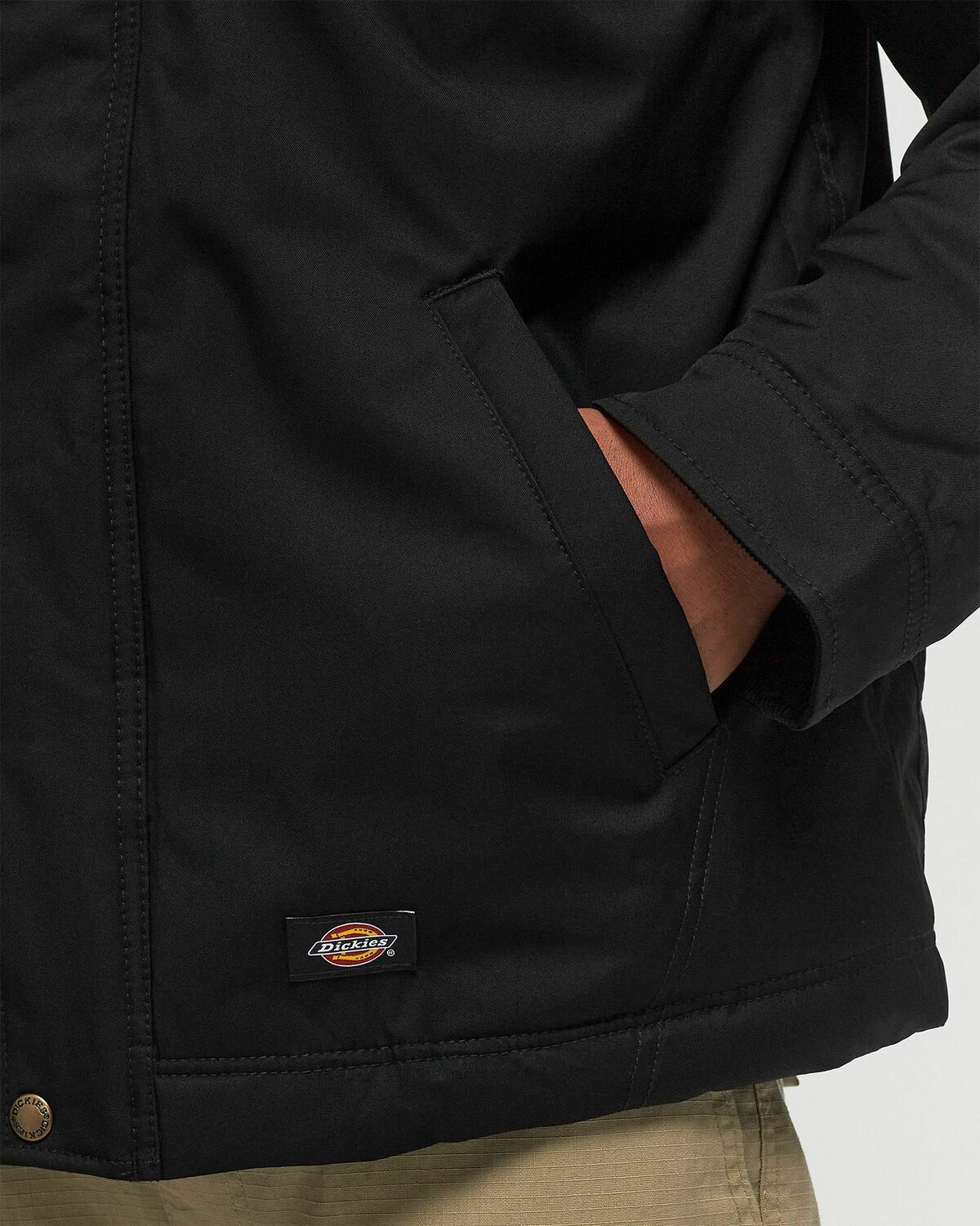 Dickies Plains Jacket Black Overshirts Dickies Construct