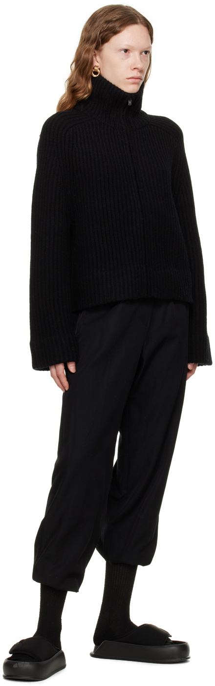 Joseph Black Zip Sweater Joseph