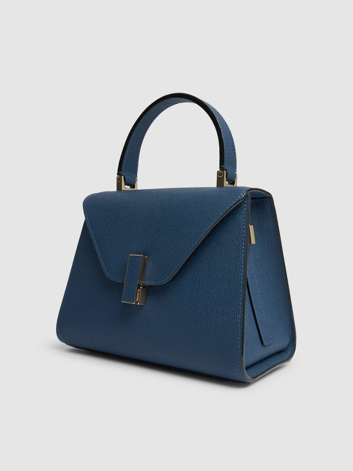 VALEXTRA Mini Iside Leather Top Handle Bag Valextra