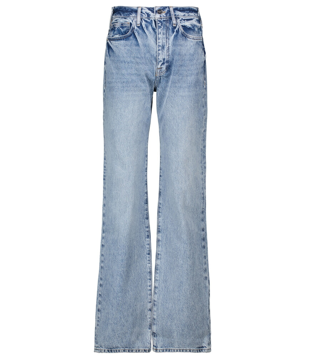 Frame - Le Jane high-rise straight jeans Frame Denim