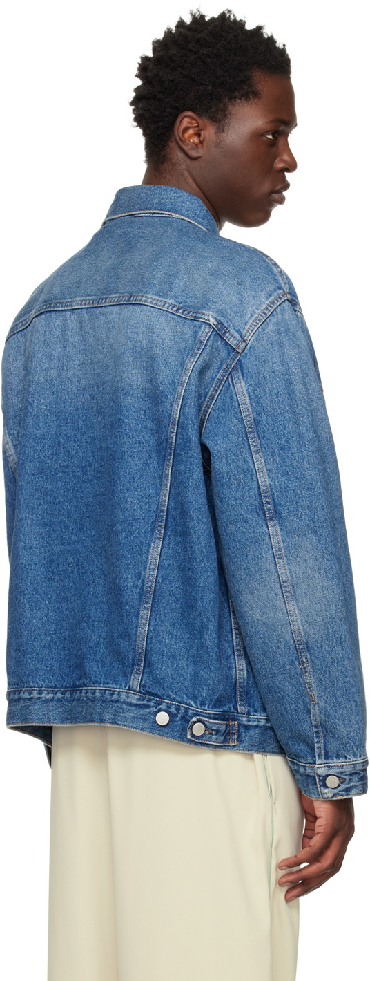 Acne Studios Blue Rob Denim Jacket Acne Studios