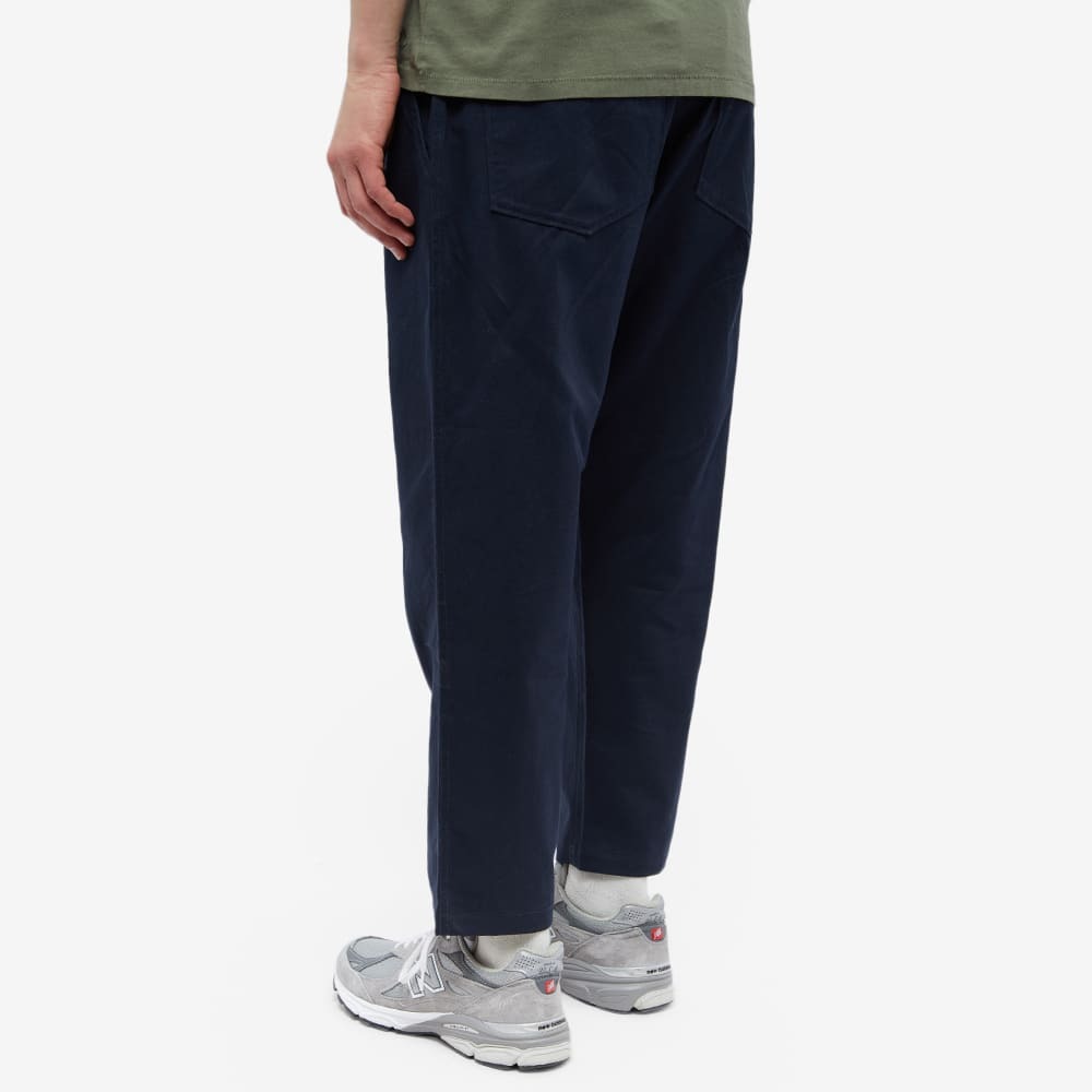 Universal Works Men's Twill Hi Water Trouser in Navy Universal Works