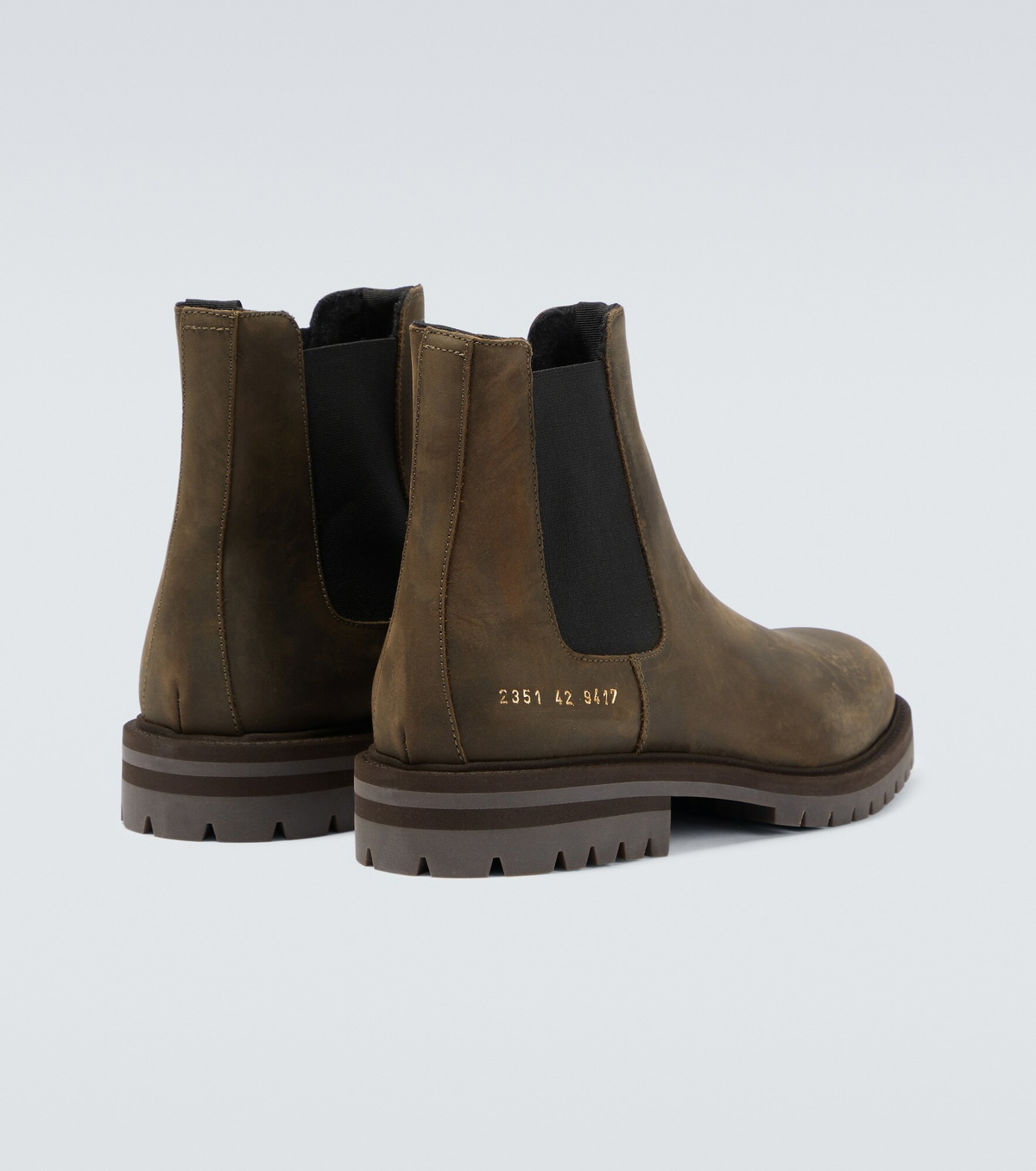 Common Projects - Leather Chelsea boots Common Projects