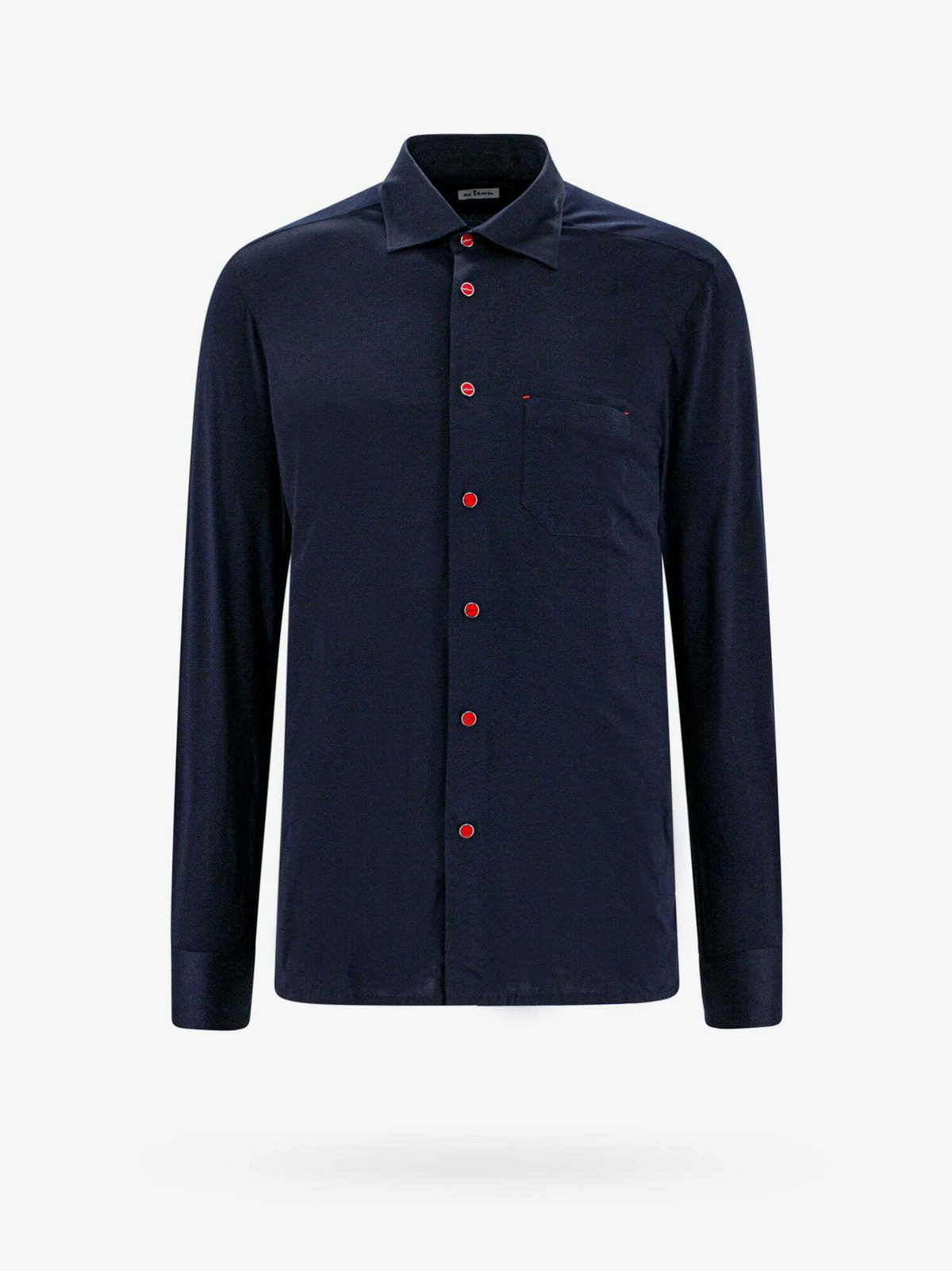 Kiton Ciro Paone Shirt Blue Mens Kiton