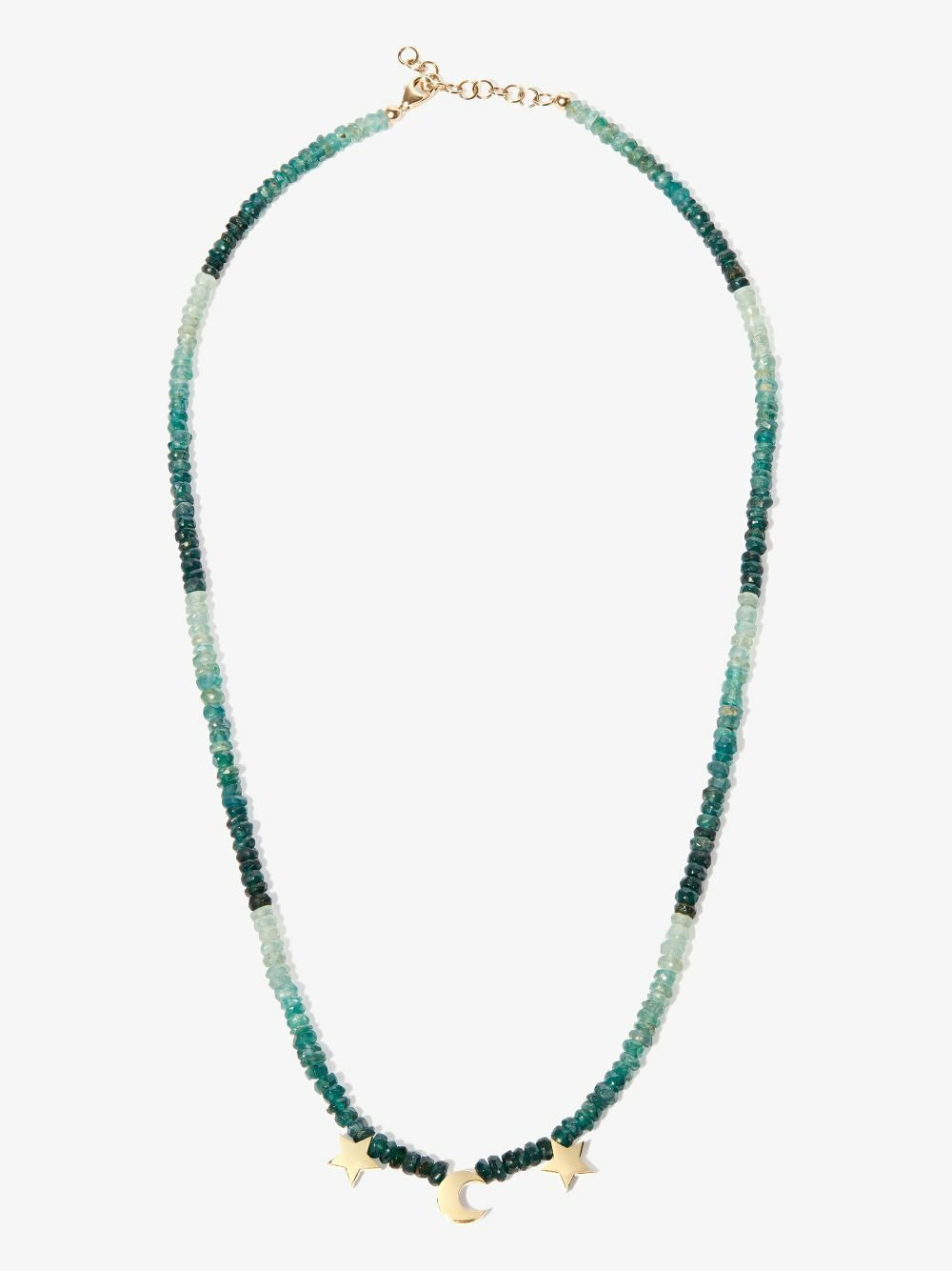 Roxanne First 9K Yellow Gold Starbound Grandidierite Necklace Roxanne First