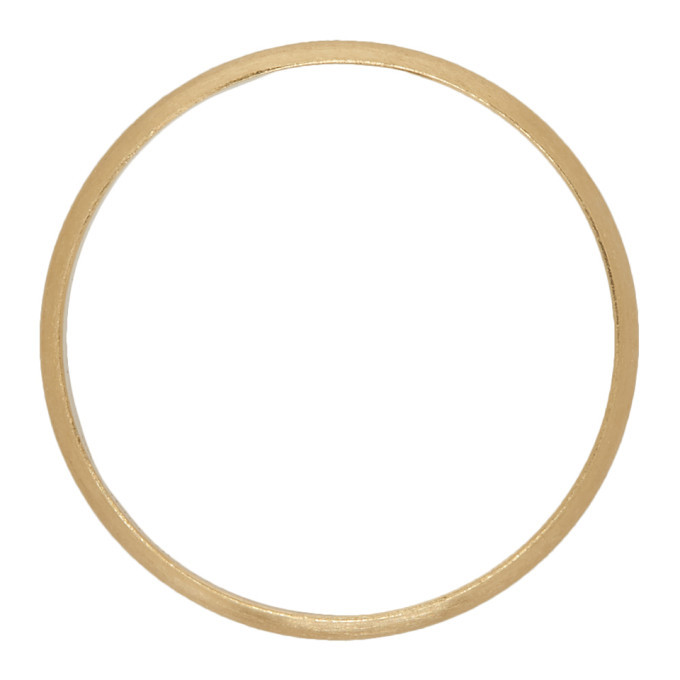 Le Gramme Gold Brushed Le 1 Gramme Wedding Ring Le Gramme
