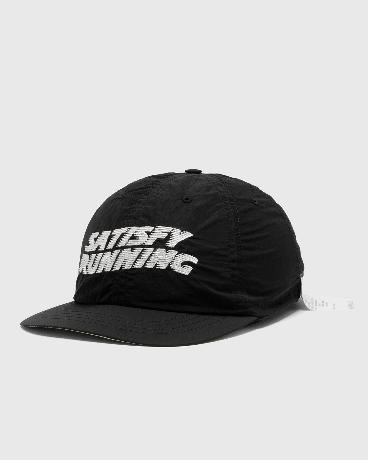 Satisfy Running Flite Silk Running Cap Black Caps Satisfy