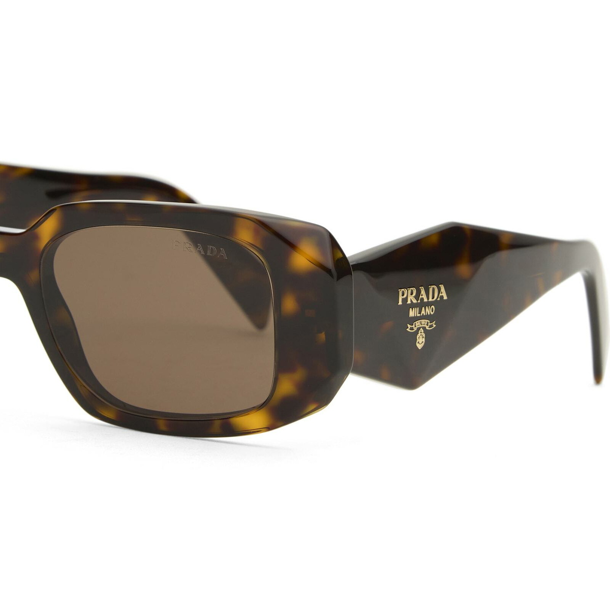 Prada Eyewear Women's 17WS Sunglasses in Tortoise/Brown Prada