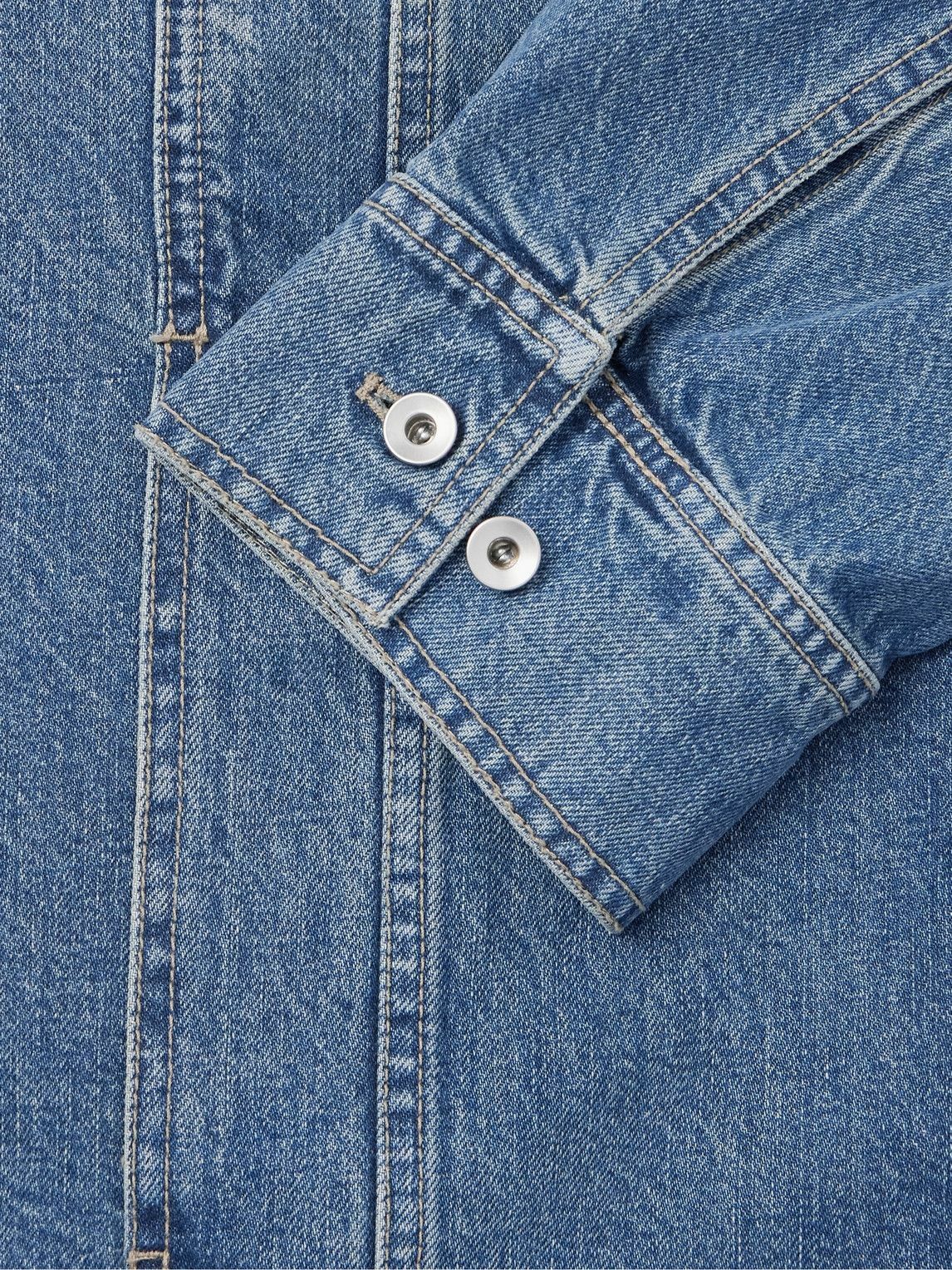 DRKSHDW by Rick Owens - Jumbo Worker Webbing-Trimmed Selvedge Denim ...