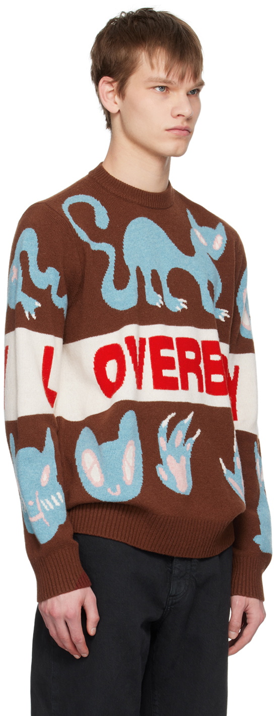 Charles Jeffrey Loverboy Brown 'Loverboy' Sweater Charles Jeffrey Loverboy