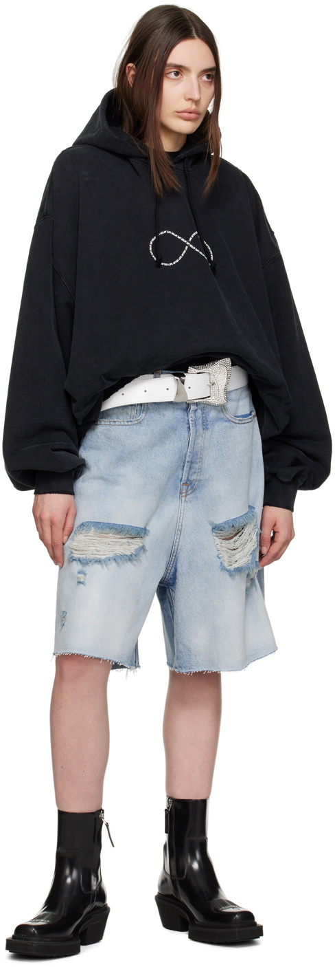 VETEMENTS Black 'Life After Life' Hoodie Vetements