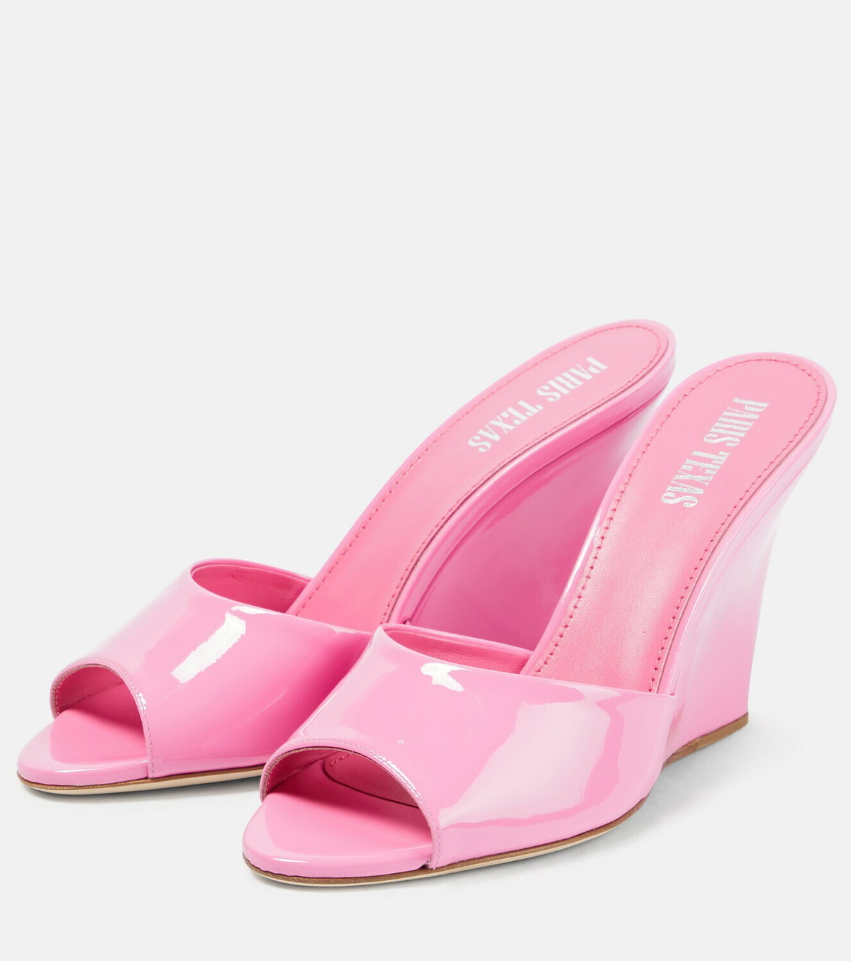 Paris Texas - Wanda patent leather wedge sandals Paris Texas