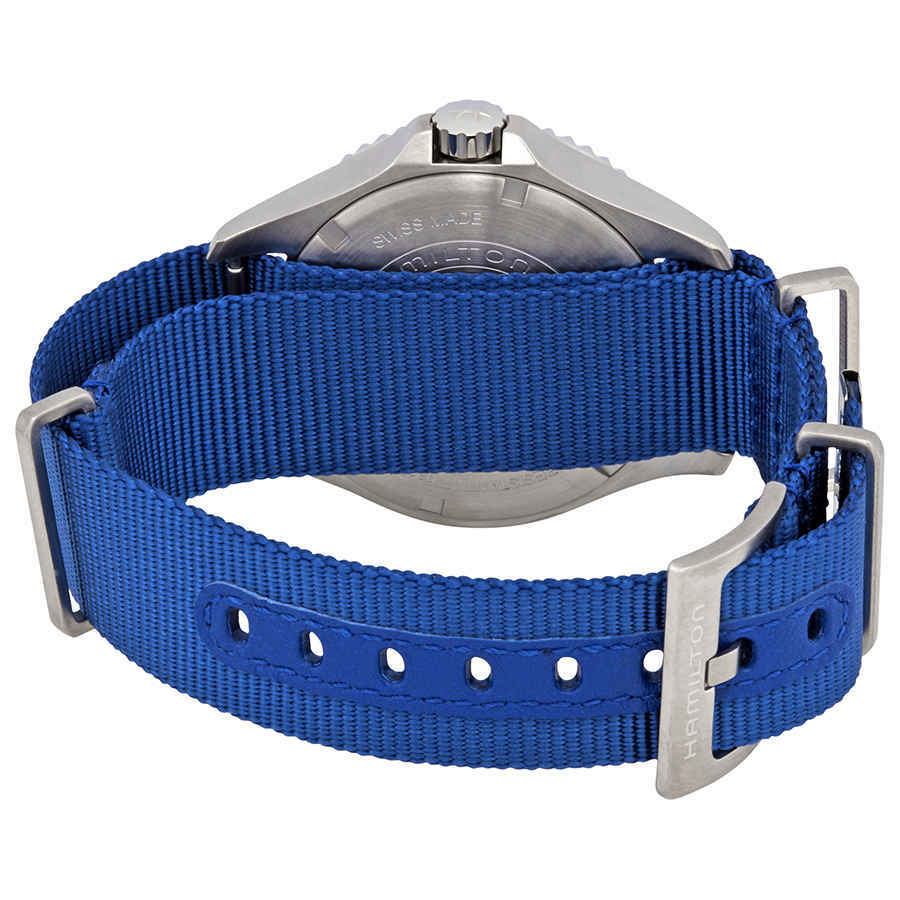 Hamilton Khaki Navy Scuba NATO Automatic Mens Watch H82345941 Hamilton