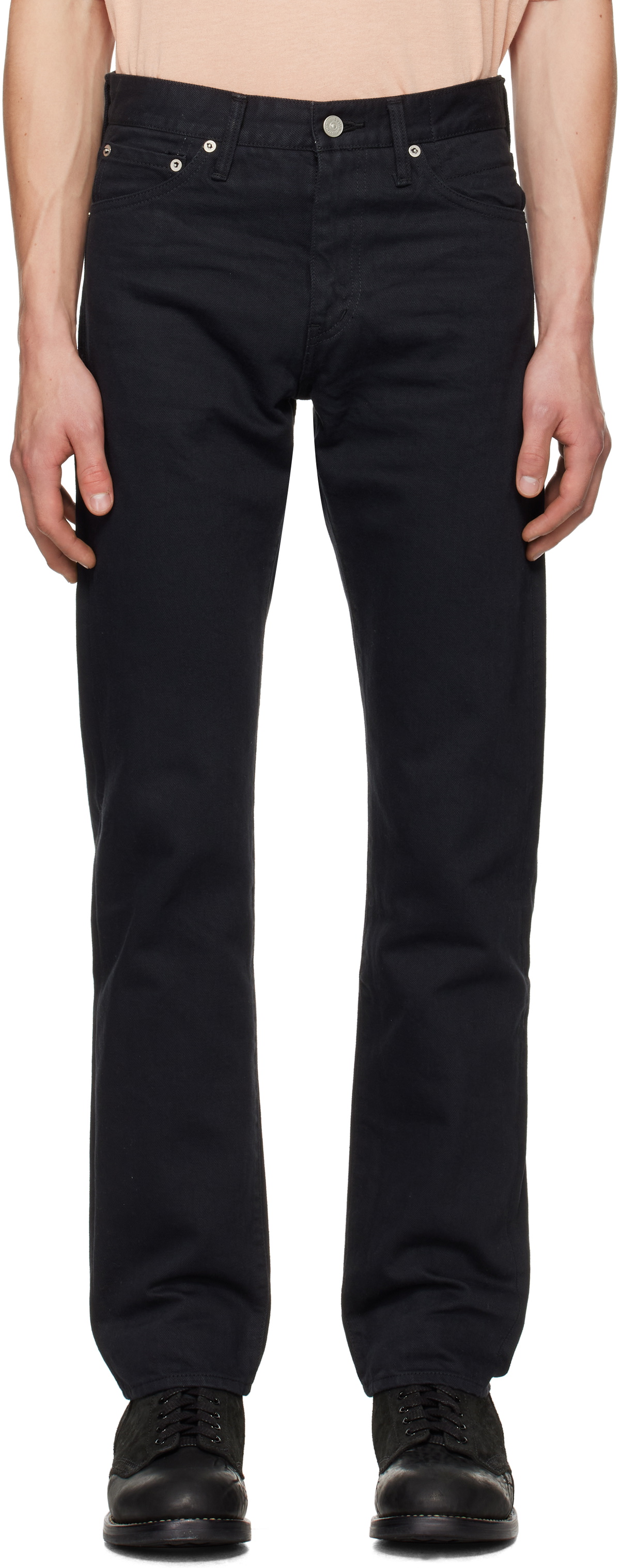 visvim Black Social Sculpture 19 Jeans Visvim