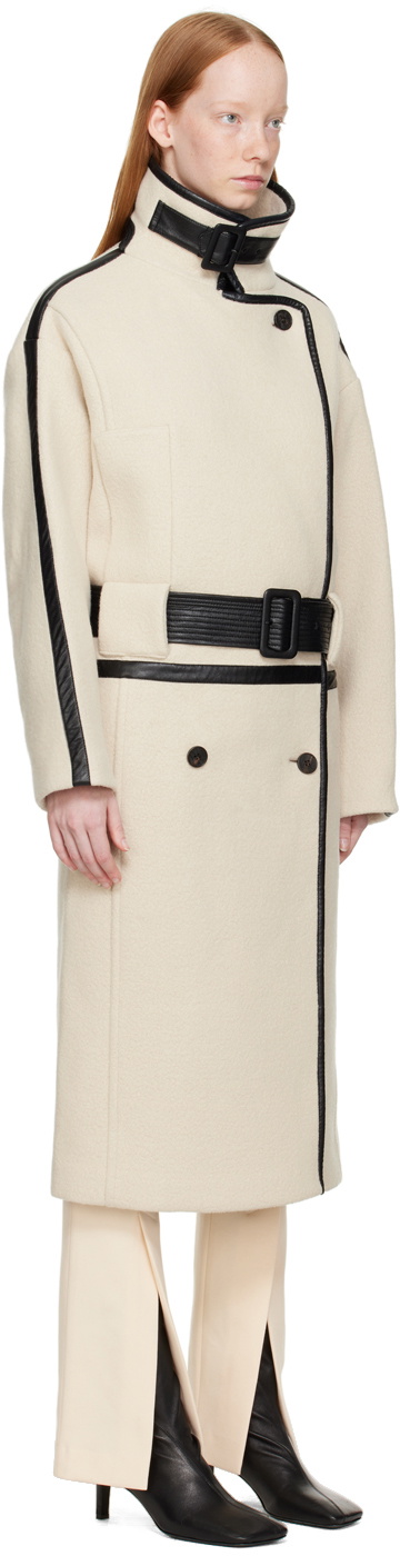LVIR Off-White Contrast Coat LVIR
