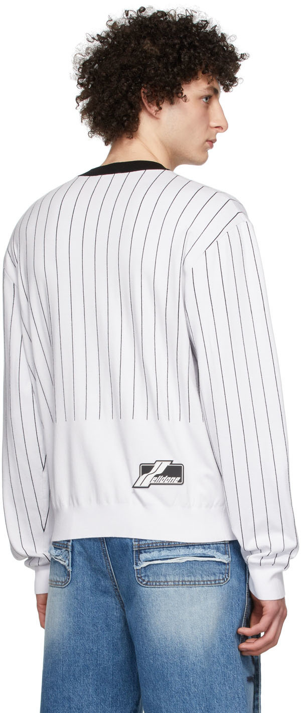 We11done White Rayon Sweater We11done