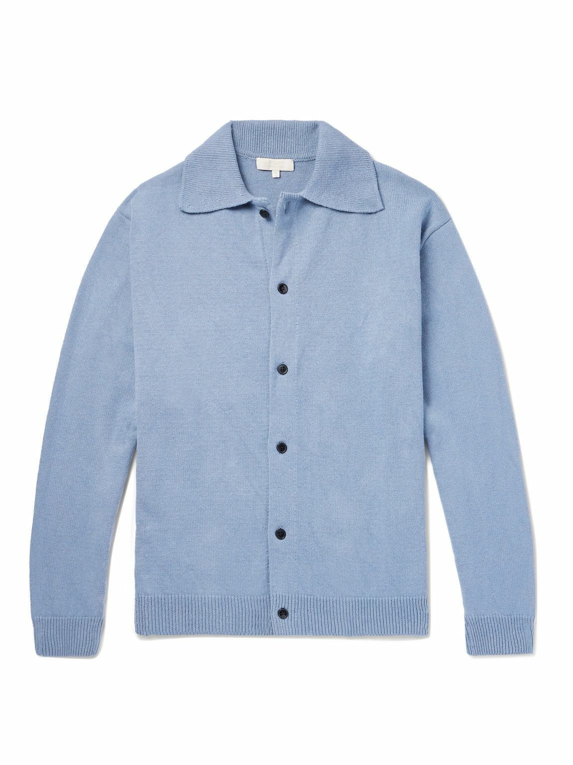 mfpen - Formal Cotton Cardigan - Blue mfpen