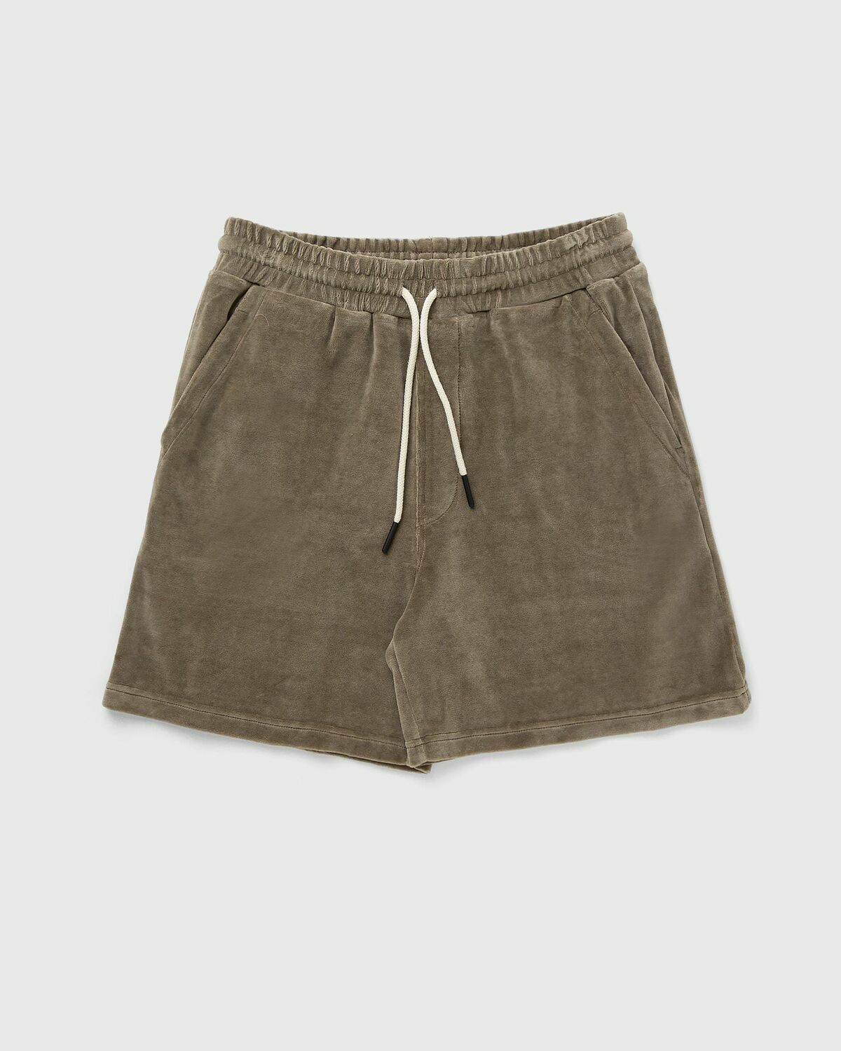 OAS Morel Velour Shorts Brown Mens Casual Short OAS