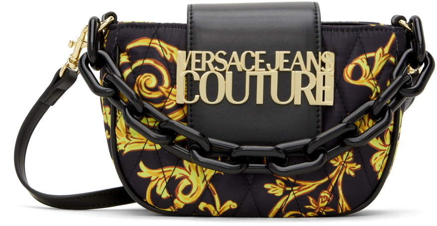 Versace Jeans Couture Black Loop Bag Versace