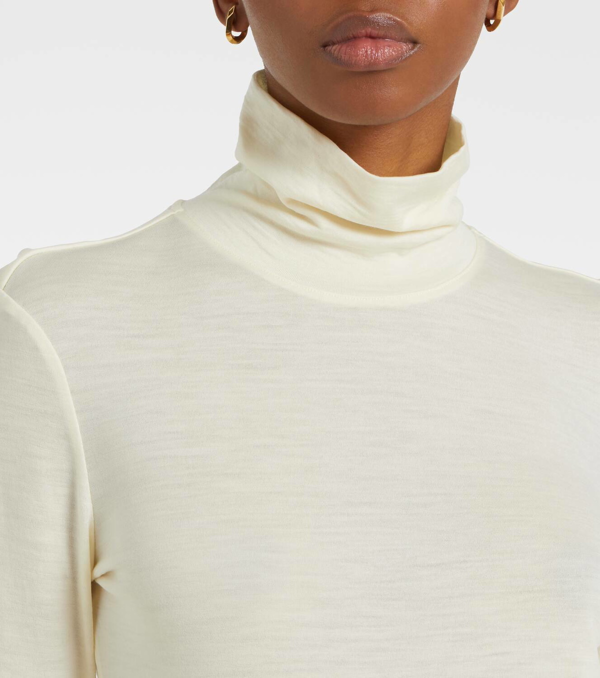 Róhe Jersey turtleneck top Róhe