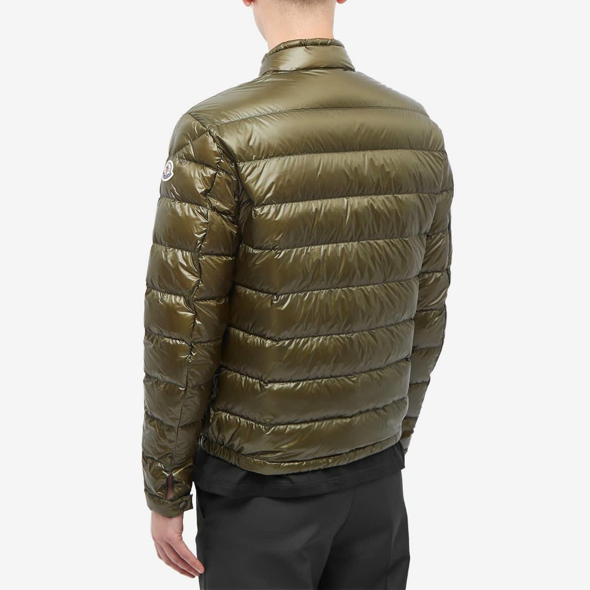Moncler Men's Acorus Down Jacket in Khaki Moncler