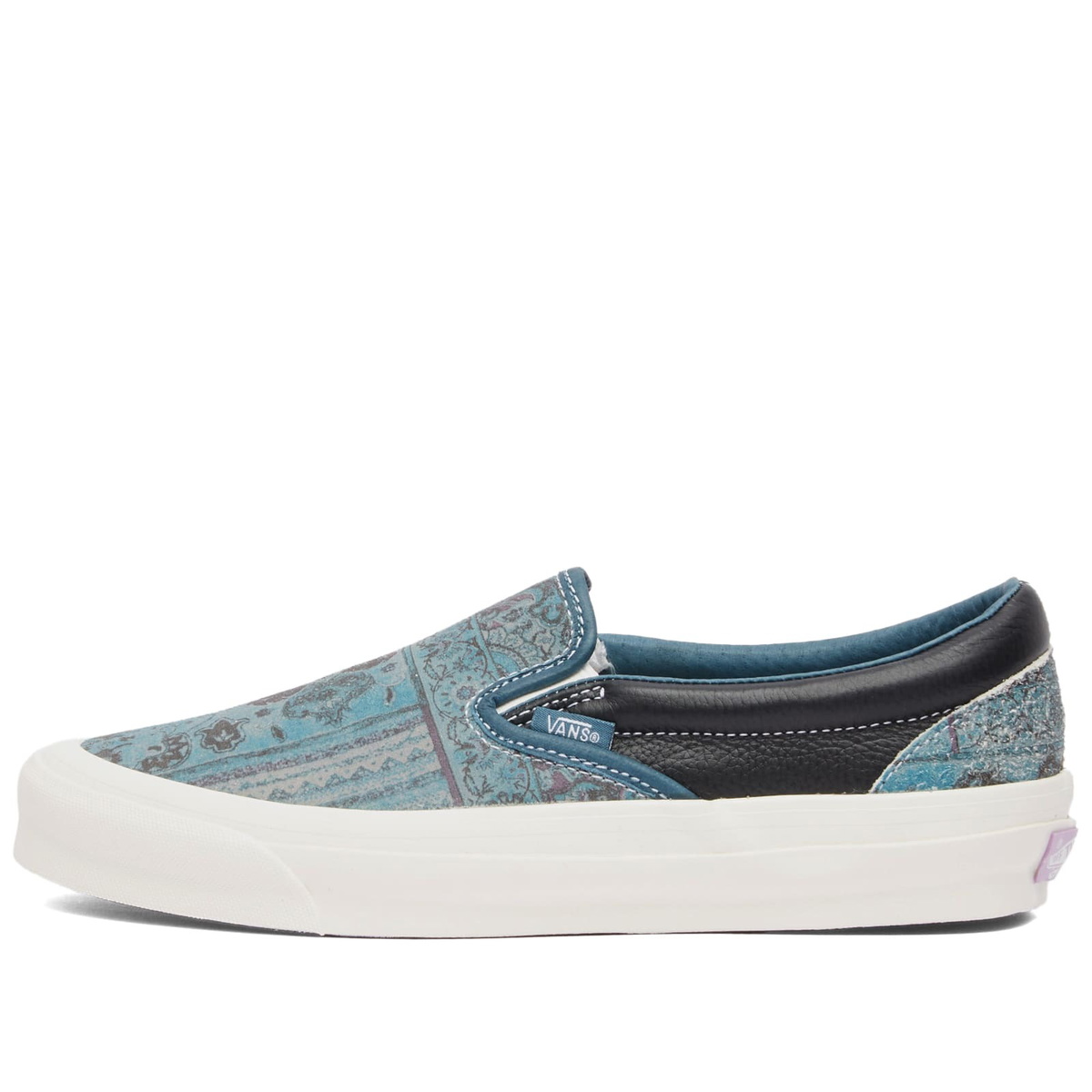 Vans Vault Women's UA OG Classic Slip-On LX Sneakers in Grannys Rug ...