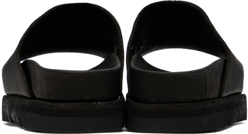 Guidi Black Standard Sandals Guidi