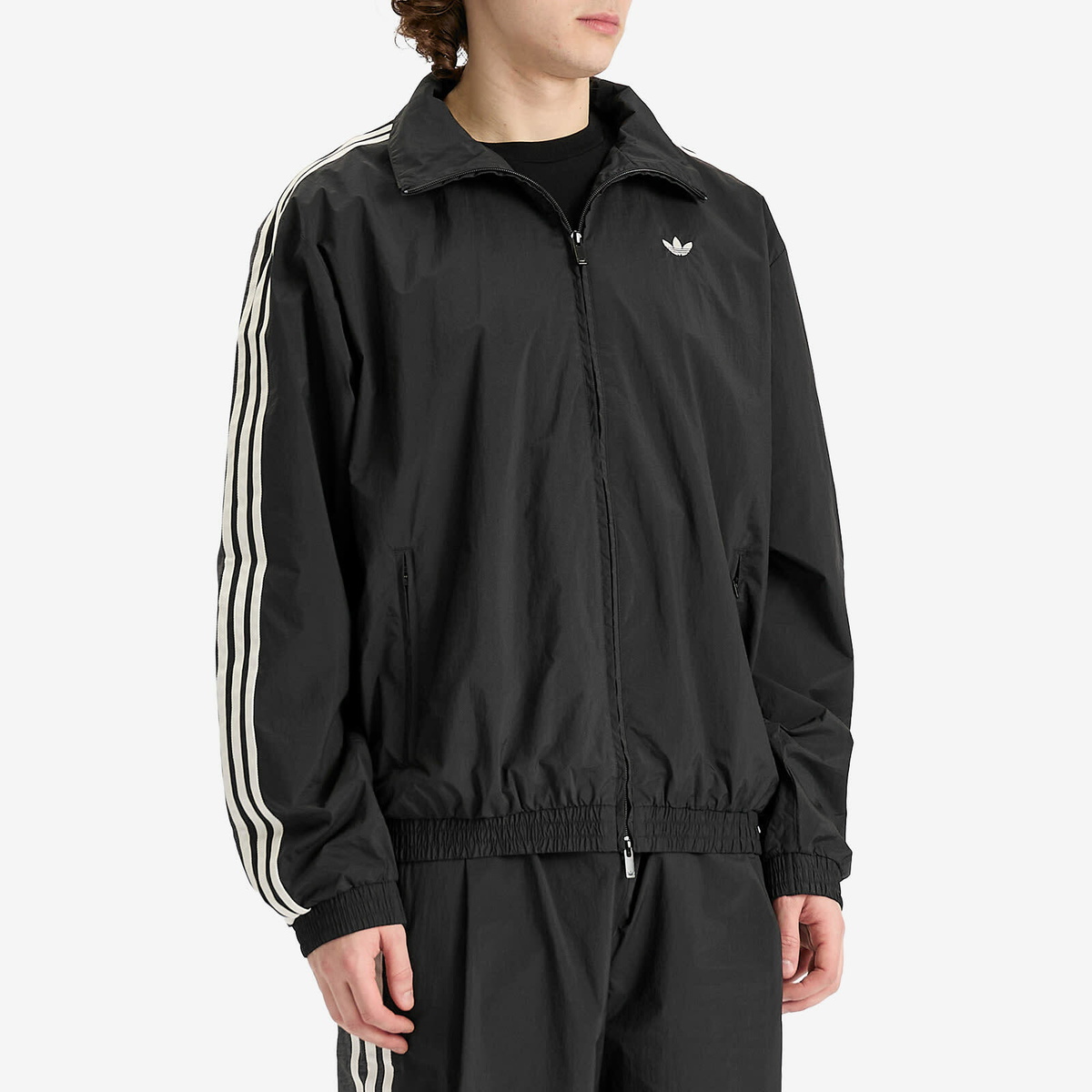 Adidas Men's Originals R3CD Track Top in Black adidas