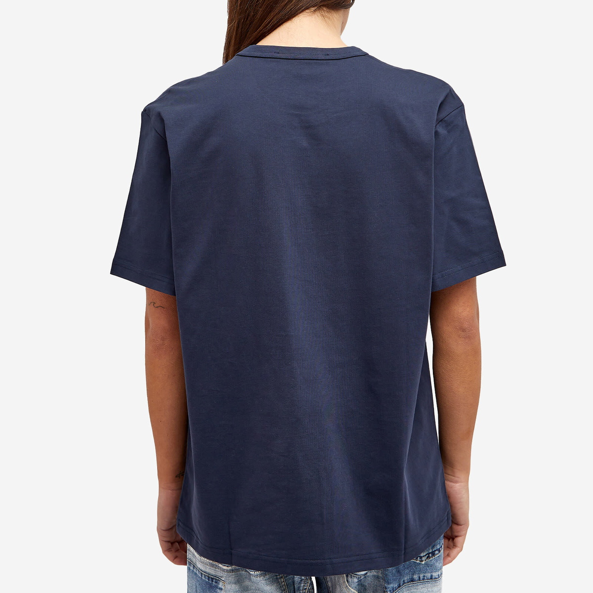 Sunnei Women's Big Logo Embroidered T-Shirt in Carbon Sunnei