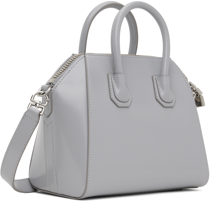 Givenchy Gray Mini Antigona Bag Givenchy