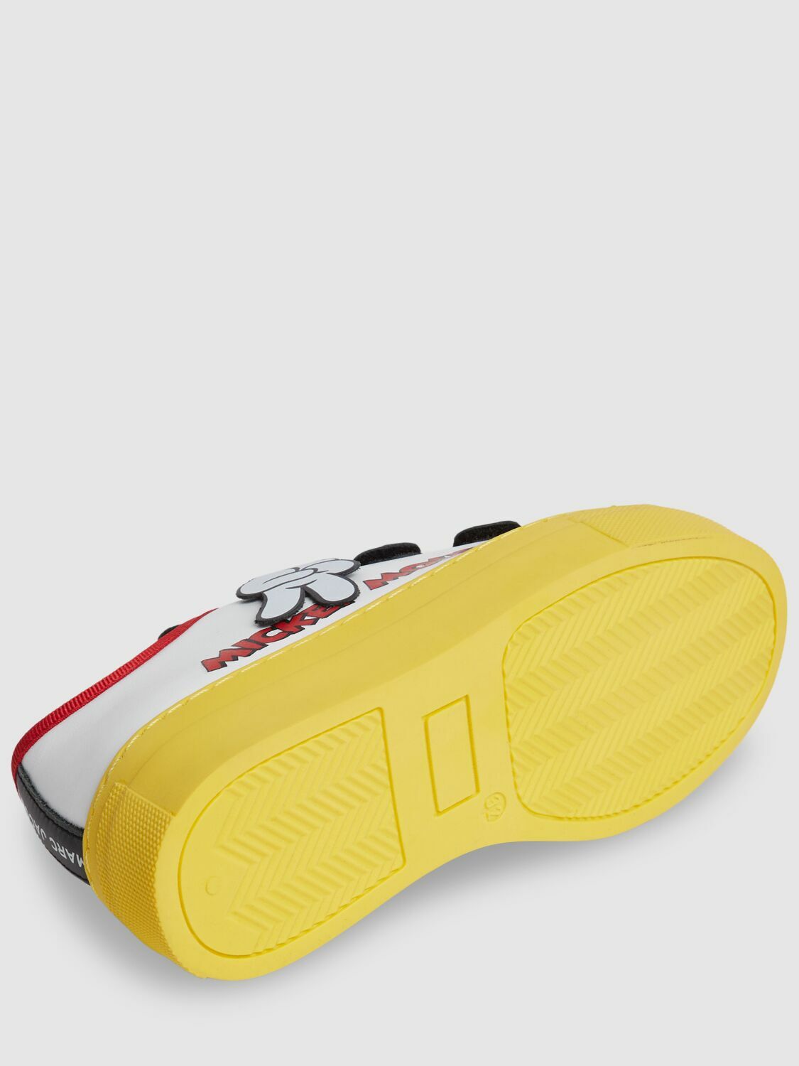 MARC JACOBS Mickey Mouse Leather Lace-up Sneakers Marc Jacobs