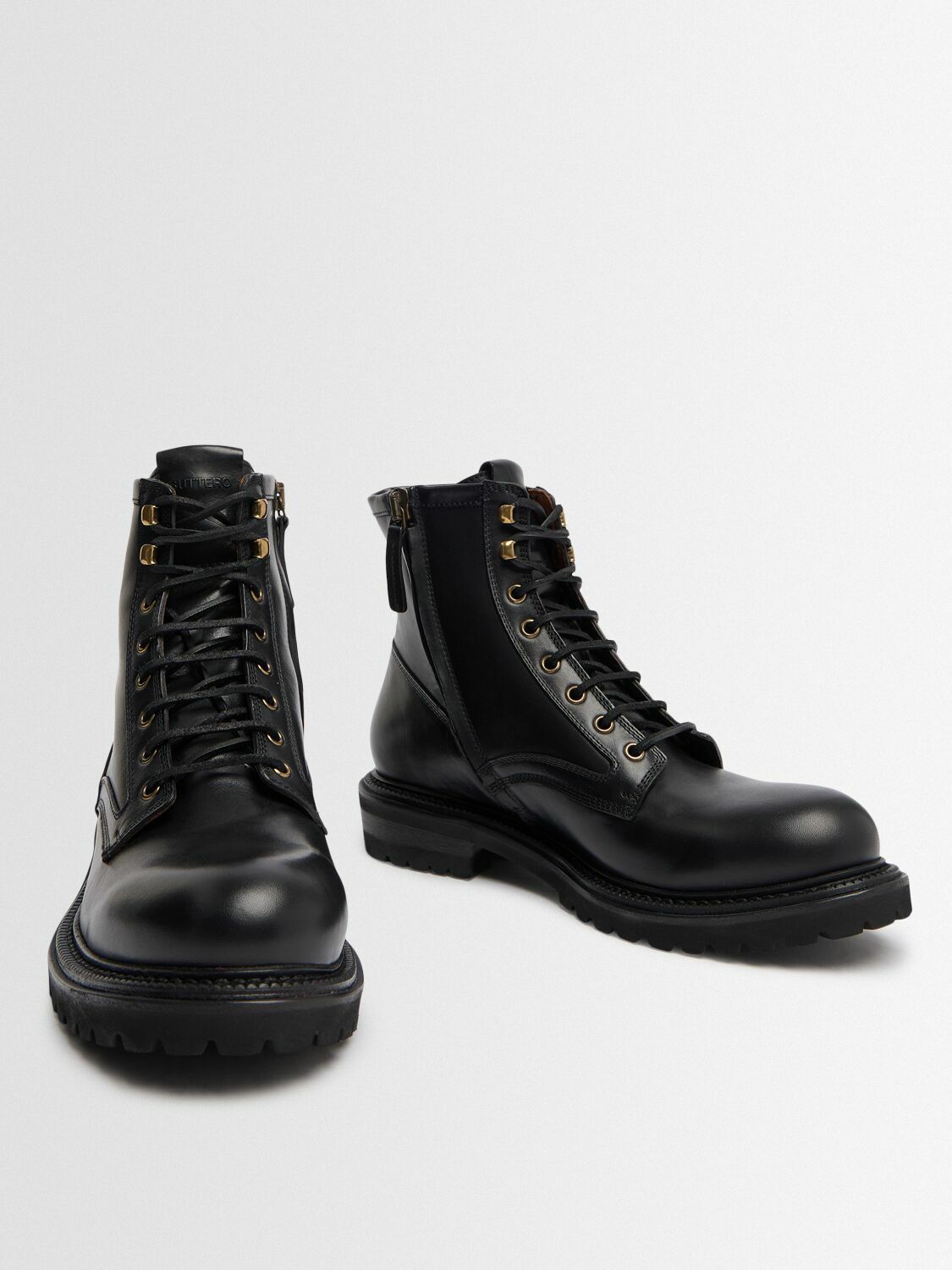 BUTTERO Fiorentina Leather Lace-up Boots Buttero