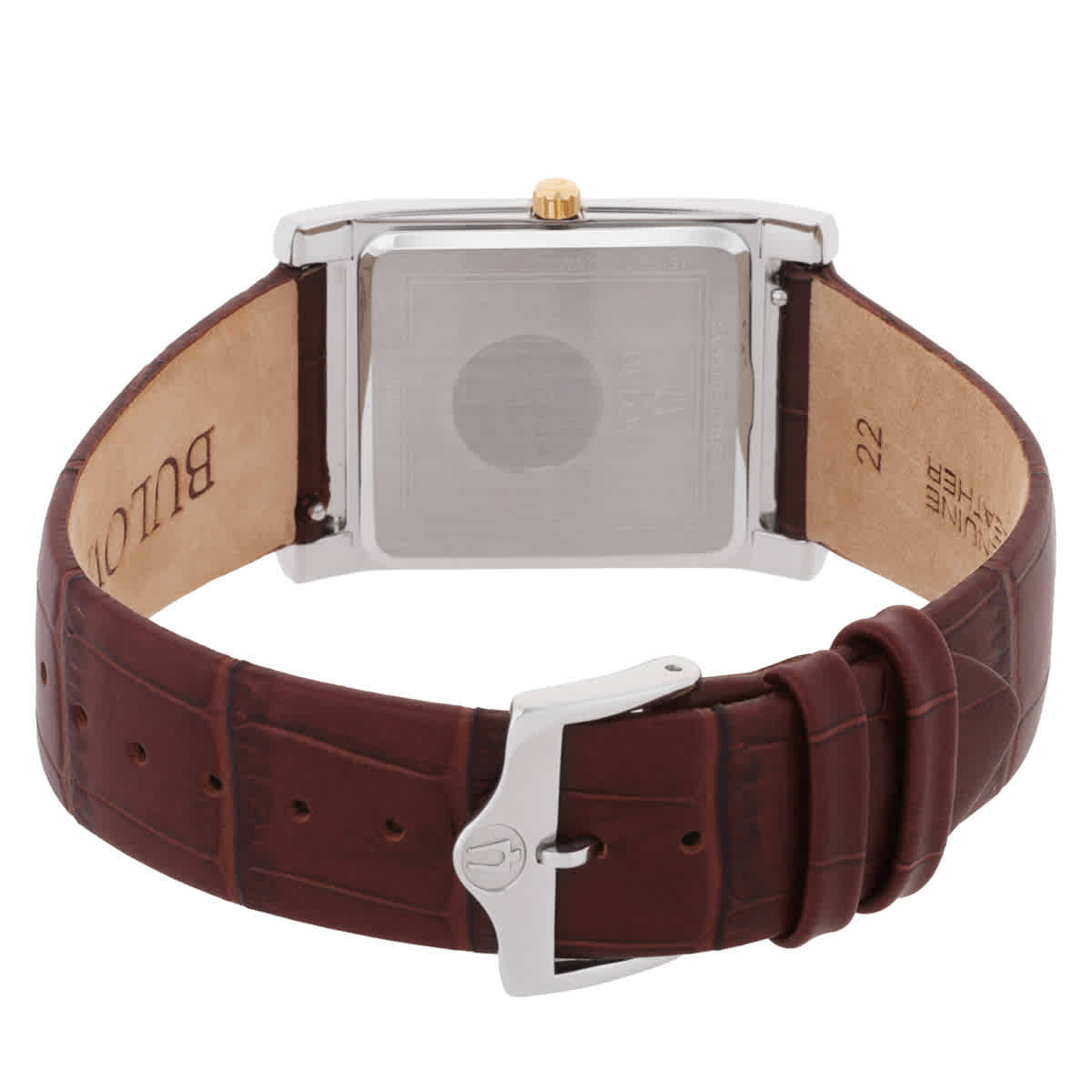 Bulova Sutton Quartz Silver Dial Mens Watch 98B430 Bulova
